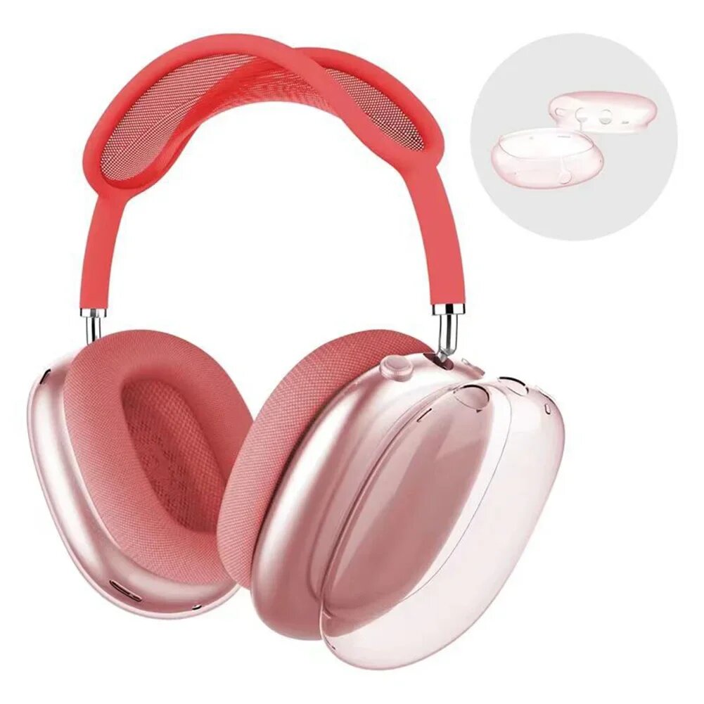 Чехол для AirPods Max розовый, B-2Pcs