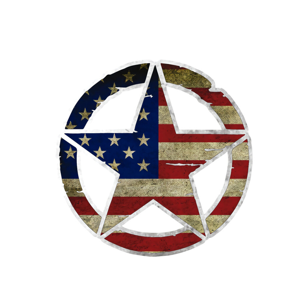 Наклейки для укладки автомобилей 13x13 см в форме звезды, Наклейки для декора стен гаража, Инструменты для укладки автомобилей