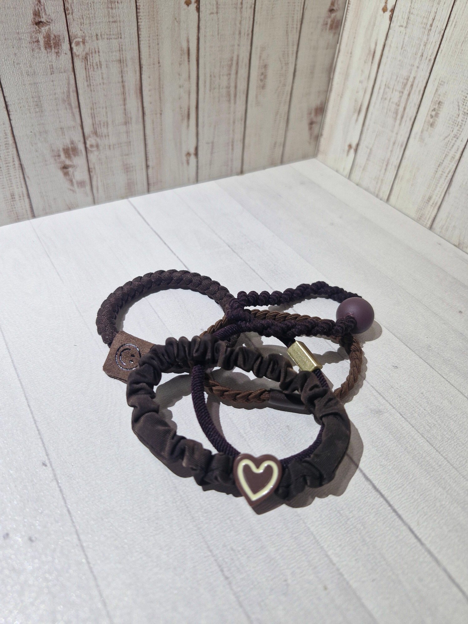 Набор резинок для волос для девочек, девушек и женщин, 5 штук, дизайнерские украшения для волос