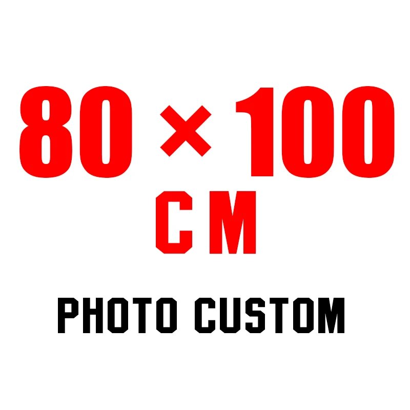 Наборы для вышивания крестиком по фото на заказ, 11CT/14CT, Cotton Threads, 80x100cm, 14 карат