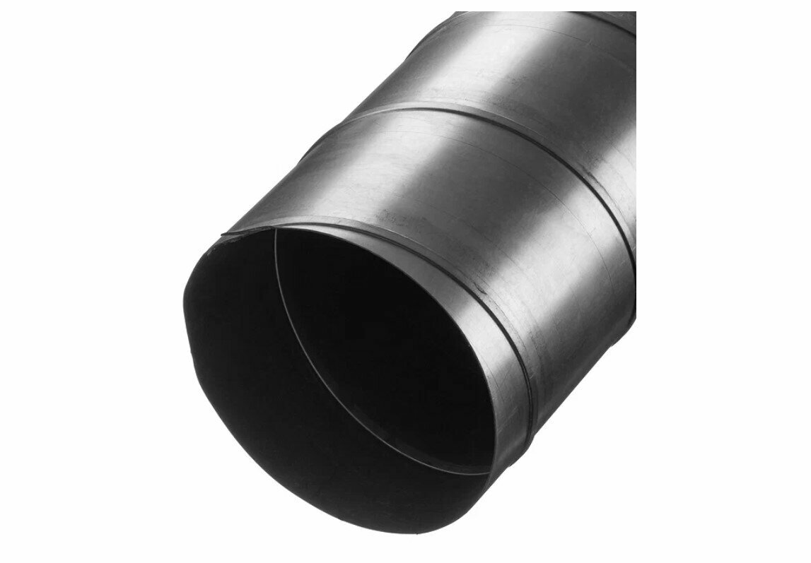 Воздуховод круглый, оцинкованная сталь, диаметр 200 мм, длина 2 м