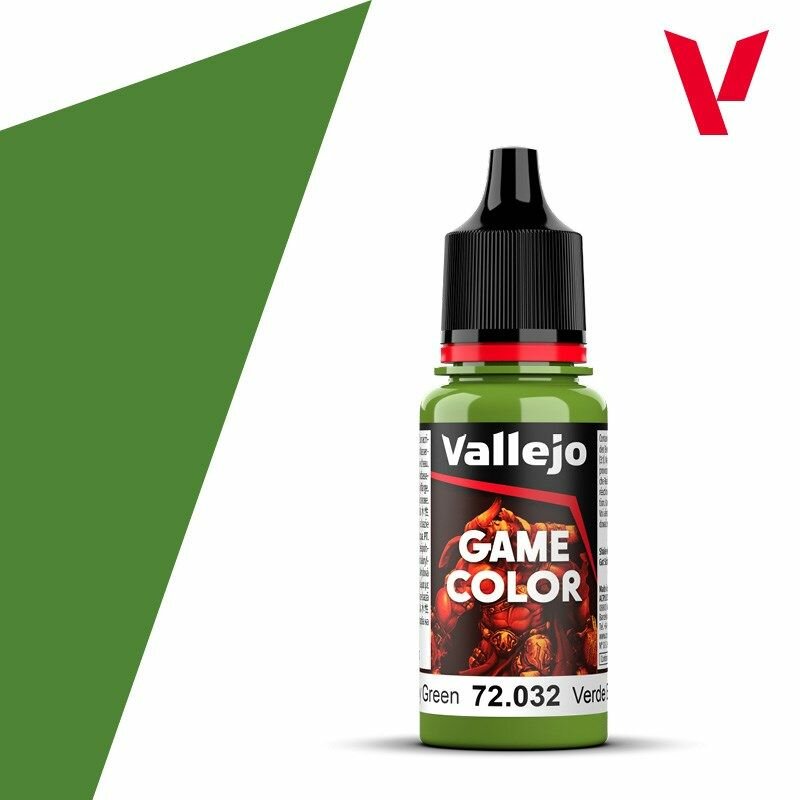 Краска серии "Game Color" Зеленая трава Vallejo