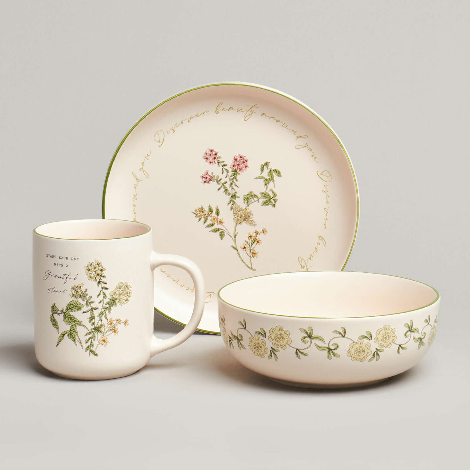 Набор посуды 260-1033 lefard spring flowers 3 предмета