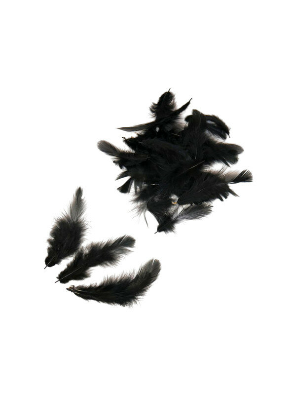 Перья для творчества, декор для воздушных шаров, размер 8-10см, 100 штук