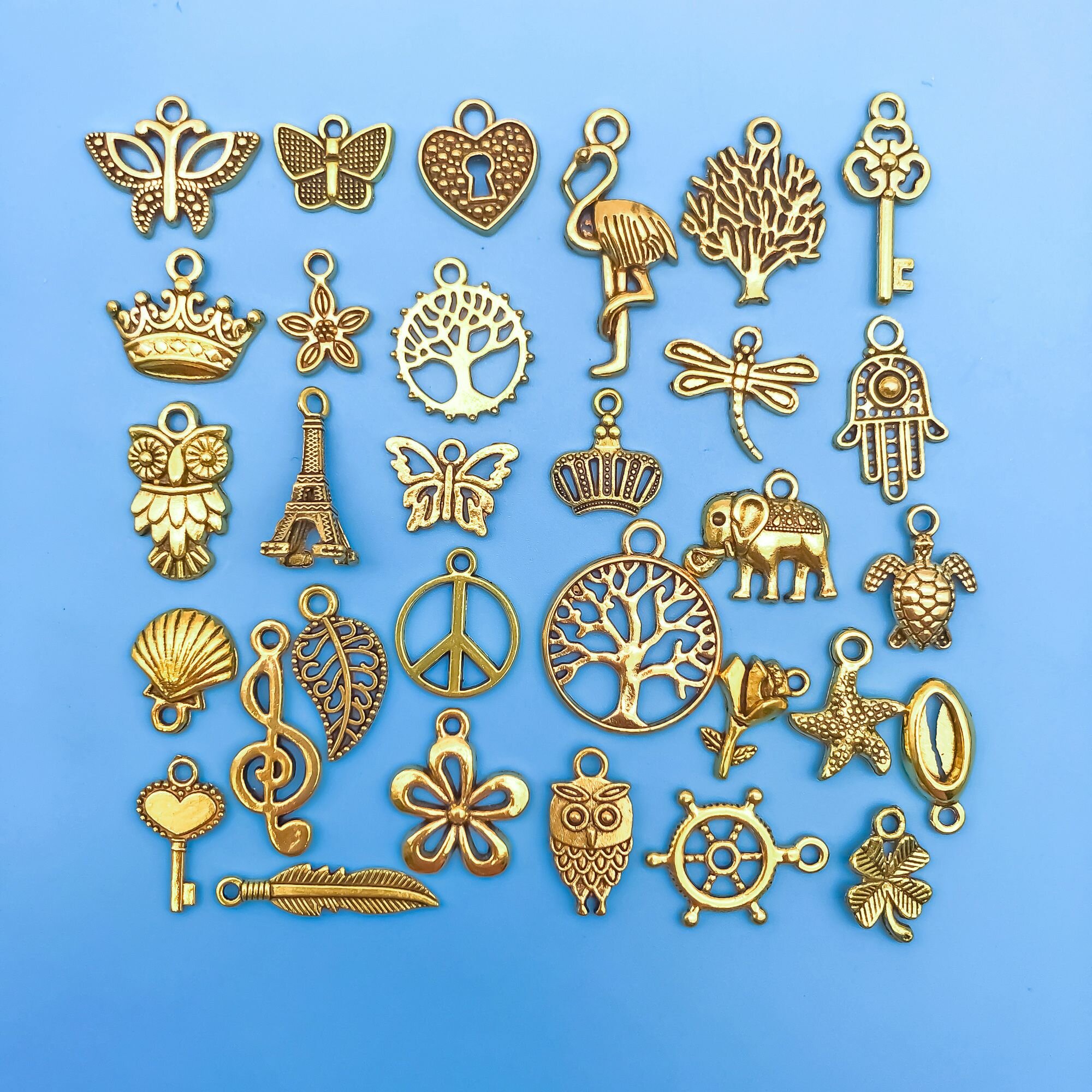 Шармы для украшений 30шт , Подвески для творчества и бижутерии