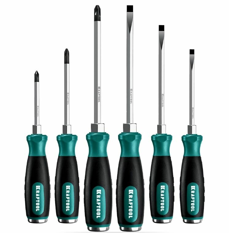 Набор отверток ударных KRAFTOOL Impact 6 шт