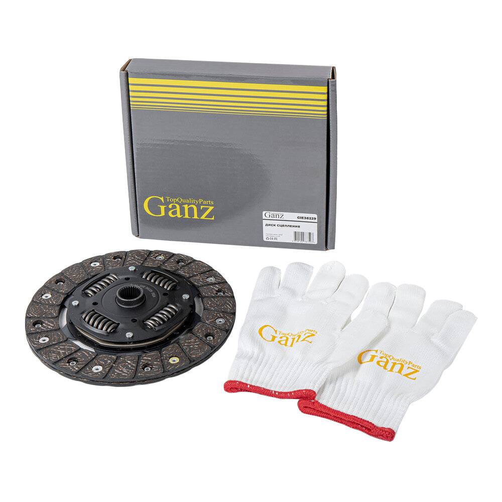 Диск сцепления AD A3 1.6 VW G4 1.6 Bora Polo GANZ GIE36229