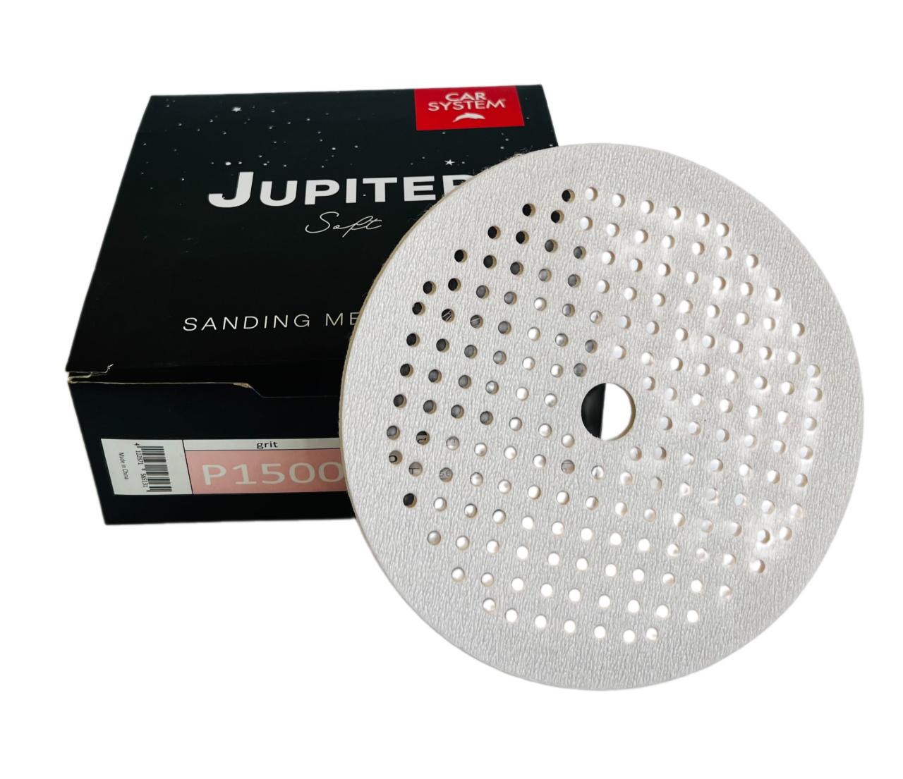 Круг шлифовальный CarSystem ProFlex Jupiter Soft D-152мм, P1500 на вспененной основе, на липучке (уп. 15 шт.)