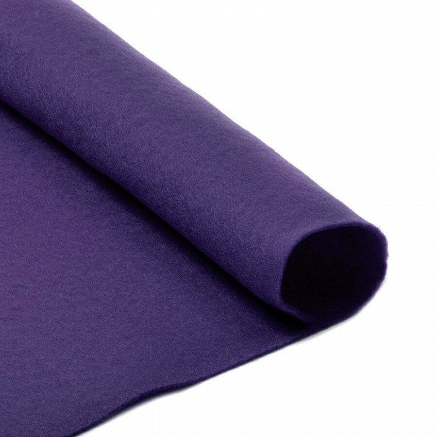 Фетр в рулоне жесткий Magic 4 Hobby 1мм 100см FLT-H2 уп.10м цв.620 фиолетовый