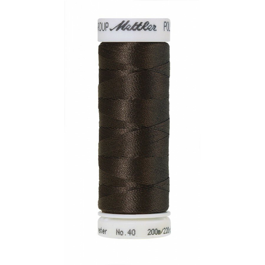 Нить для вышивания, POLY SHEEN METTLER, 200 м 1375 Dark Charcoal