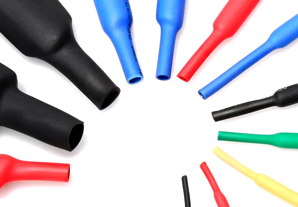 Термоусадочные трубки Помощник PM-INR10, 12 размеров Ø 1,5-10 мм, 530 штук, в пластиковом кейсе