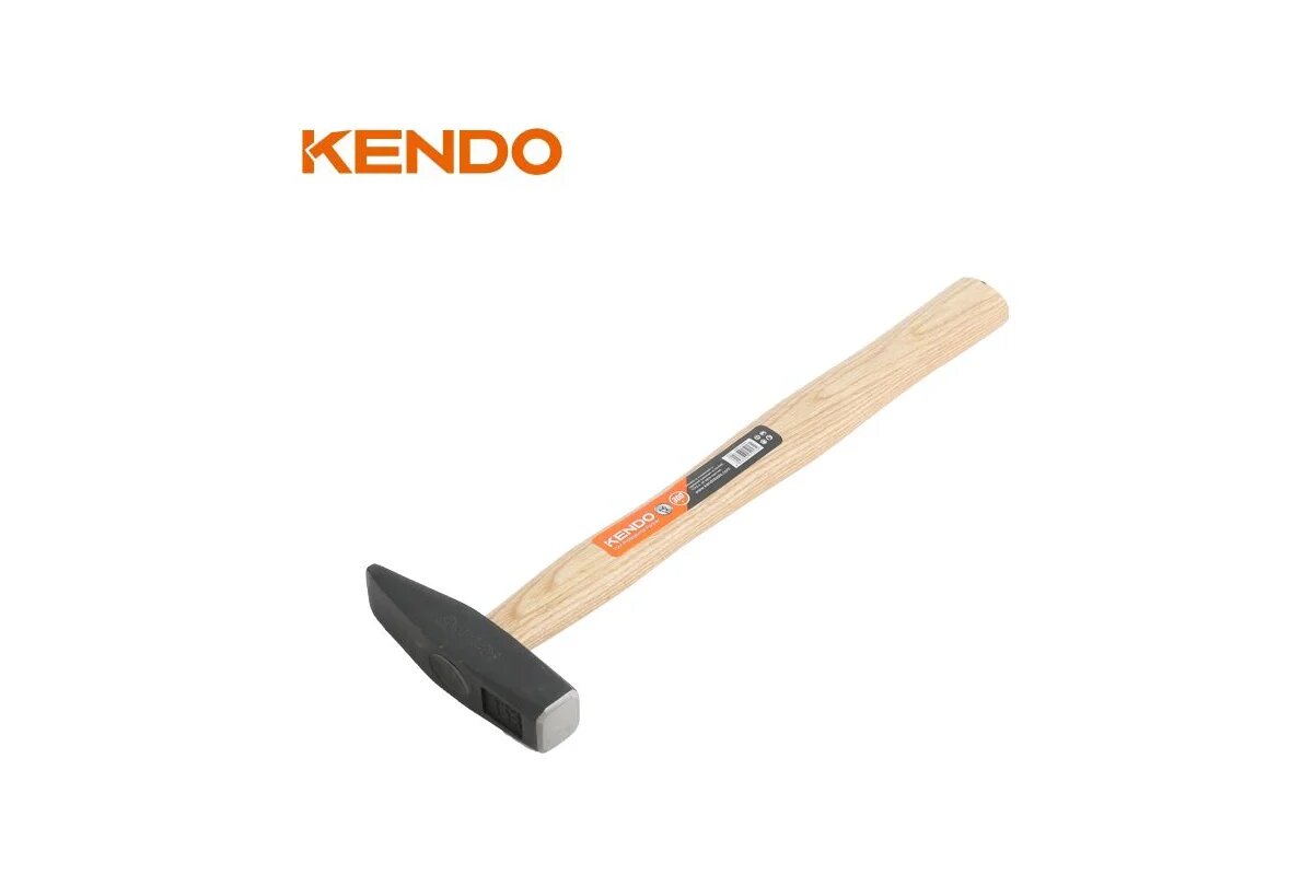 KENDO молоток слесарный с деревянной рукояткой 273гр 25273