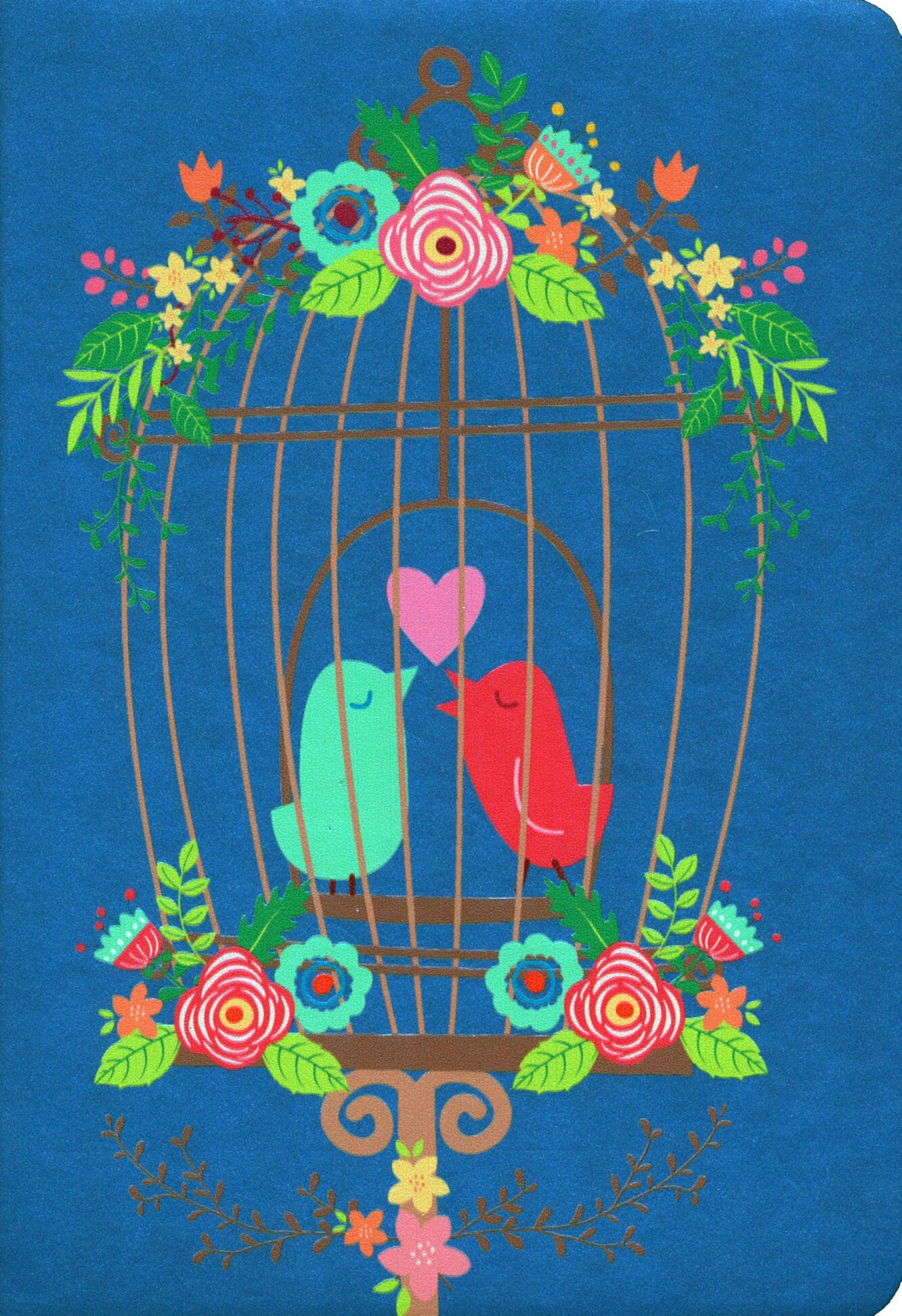 Книга для записей Be happy! Дизайн 1, 80 листов, А6+