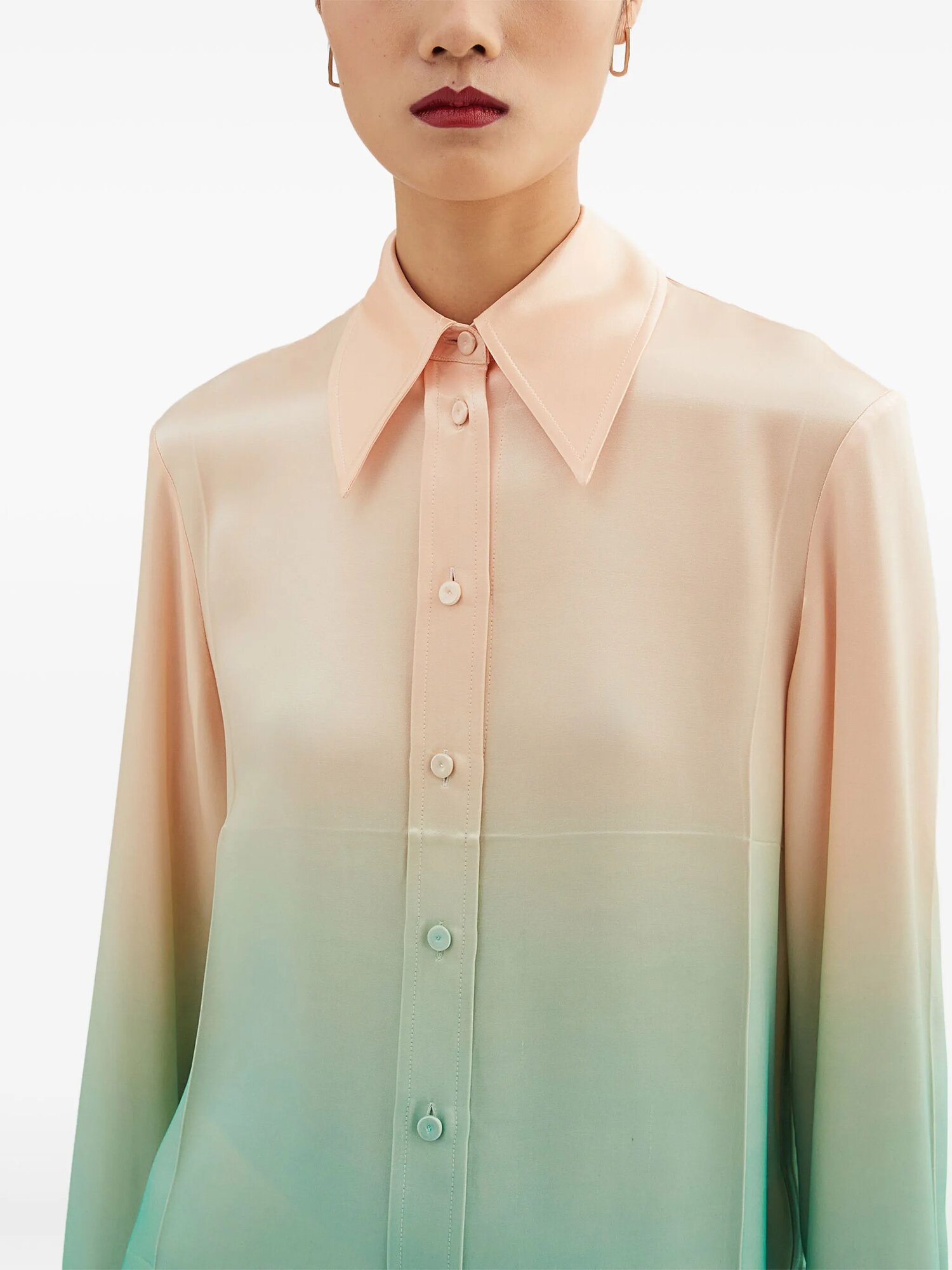 Рубашка Jil Sander, размер 36, pink — фото 1