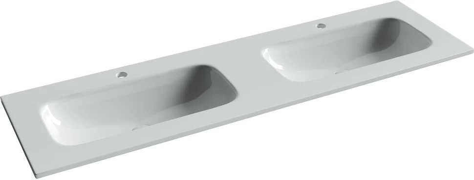 Раковина Ceramica Nova Grace CN7023 161x46 см, накладная, белый