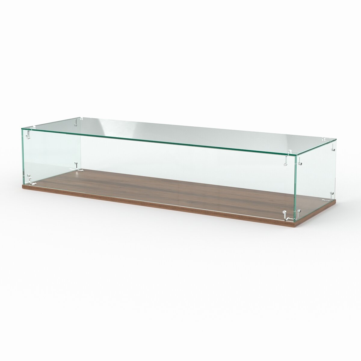 Витрина-купол "сладость" №3-П для выпечки настольная пдсп, Орех