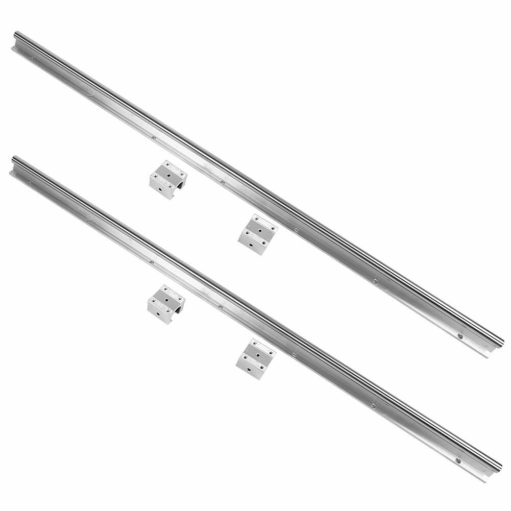 Направляющие SBR16 1000мм с 4 ползунами SBR16UU
