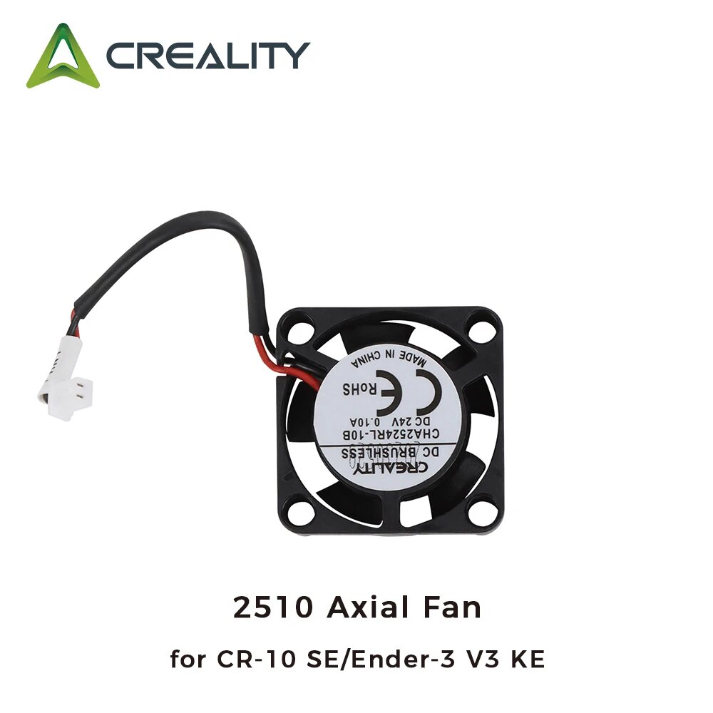 Официальный осевой вентилятор Creality 2510, охлаждающий вентилятор для Ender-3 V3 KE/CR-10 SE, аксессуары для 3D-принтеров