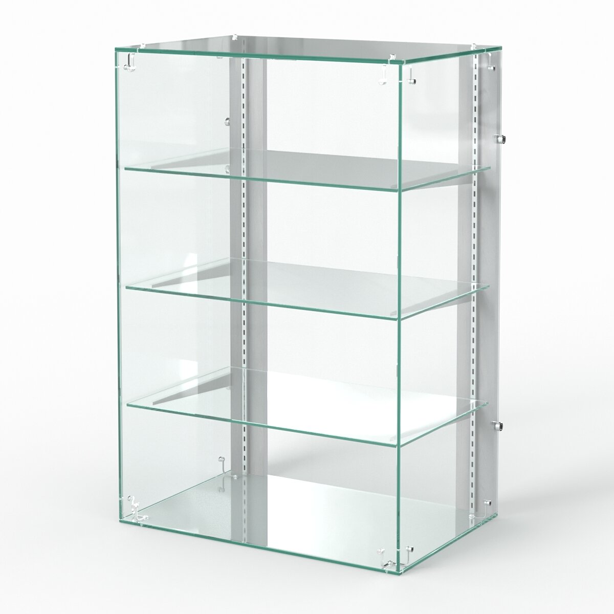 Витрина "сладость" №3А-О-НЕО для выпечки настольная с регулируемыми полками без дверок, Ясень Анкор светлый - U31104