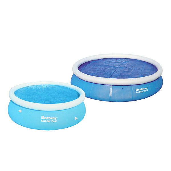 Чехол тент для круглого надувного бассейна 244 см с нагревающим эффектом Bestway