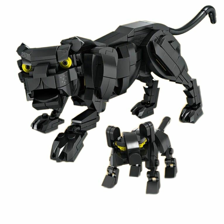 Конструктор Chalalat, пластик, 370 деталей, совместим с LEGO, черный, от 6 лет