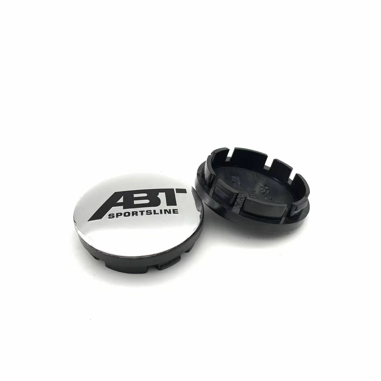 Колпачки заглушки на литые диски VOLKSWAGEN ABT 56/51/7.5 мм, комплект 4 шт.