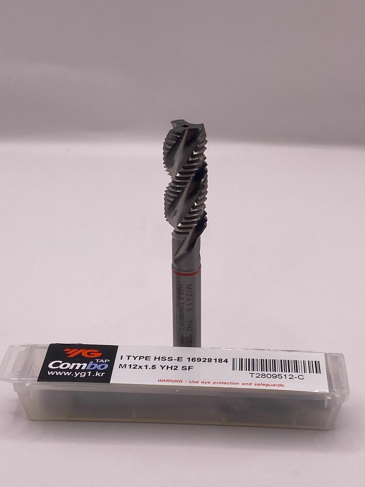 Метчик м/р винтовой YG COMBO М12X1.5 YH2 SF