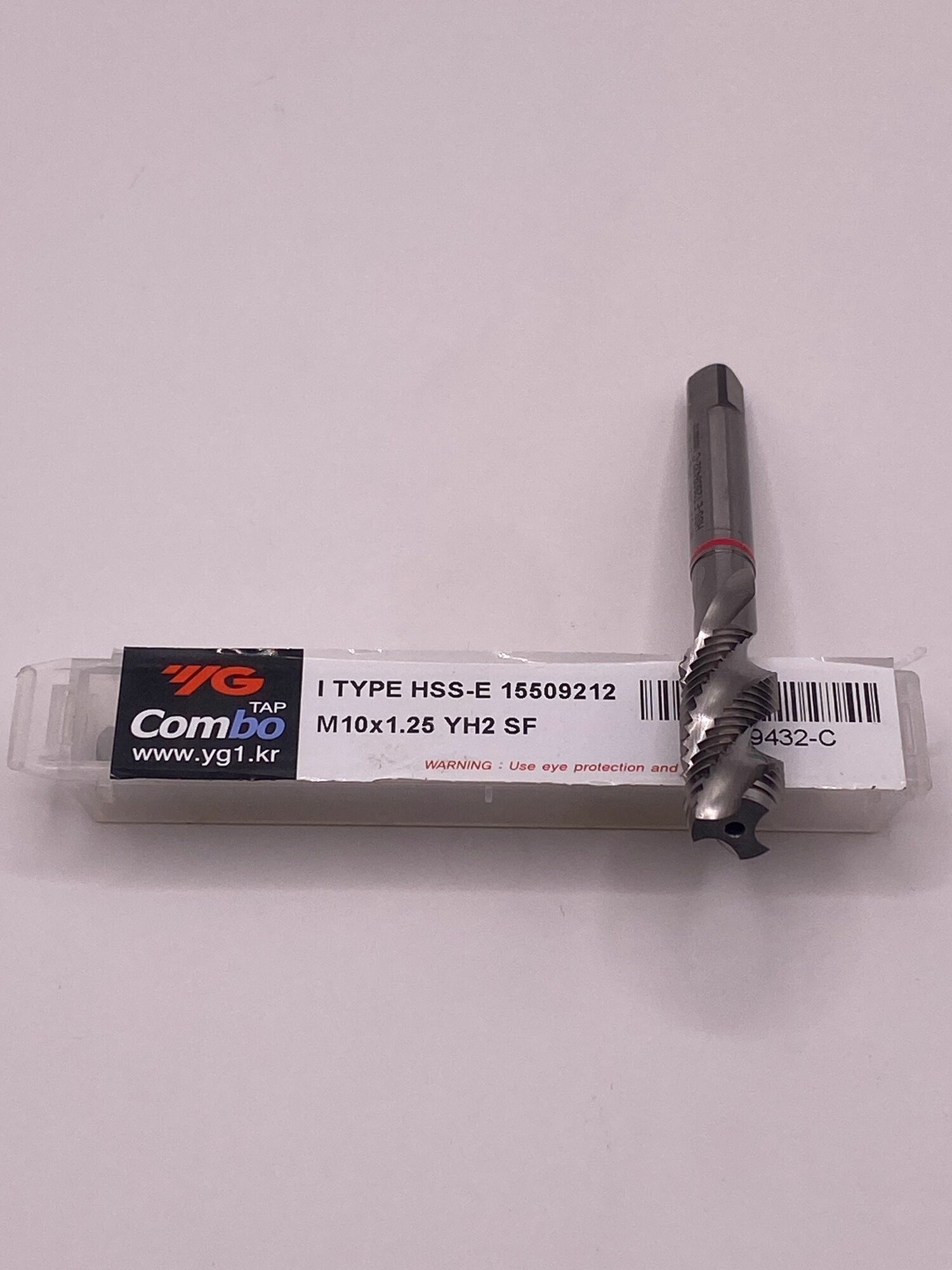 Метчик м/р винтовой YG COMBO М10X1.25 YH2 SF