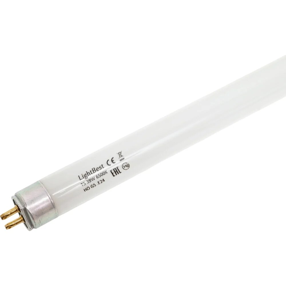 Лампа люминесцентная LightBest LBL T5 39W 6500K HO G5 701071050, 16 мм