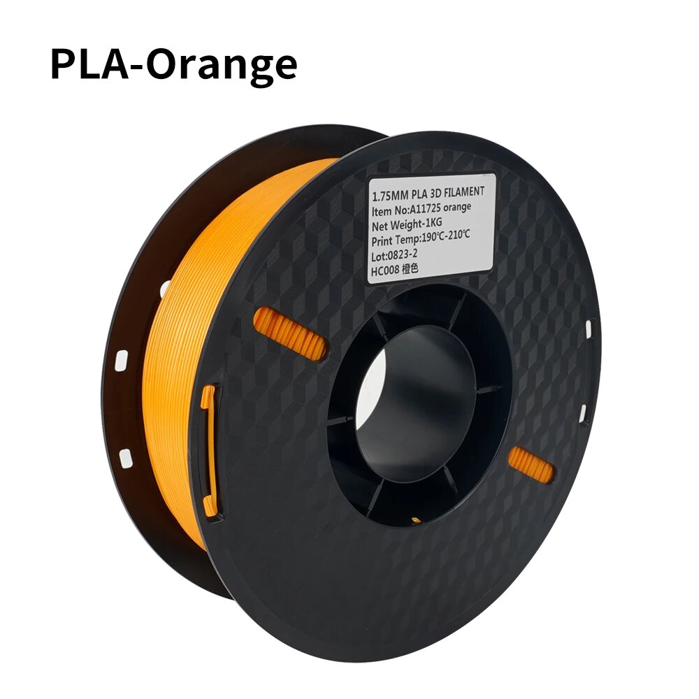 PLA Orange нить для 3D-принтера 1,75 мм, 1 кг