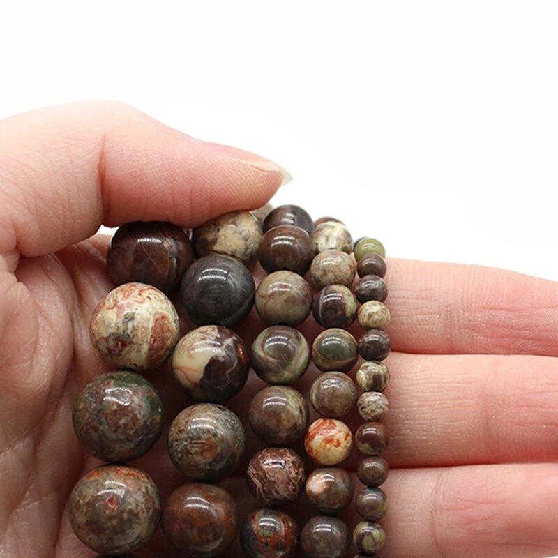 Бусины из агата, круглые, 15 дюймов, 4-12 мм 6mm approx 63beads