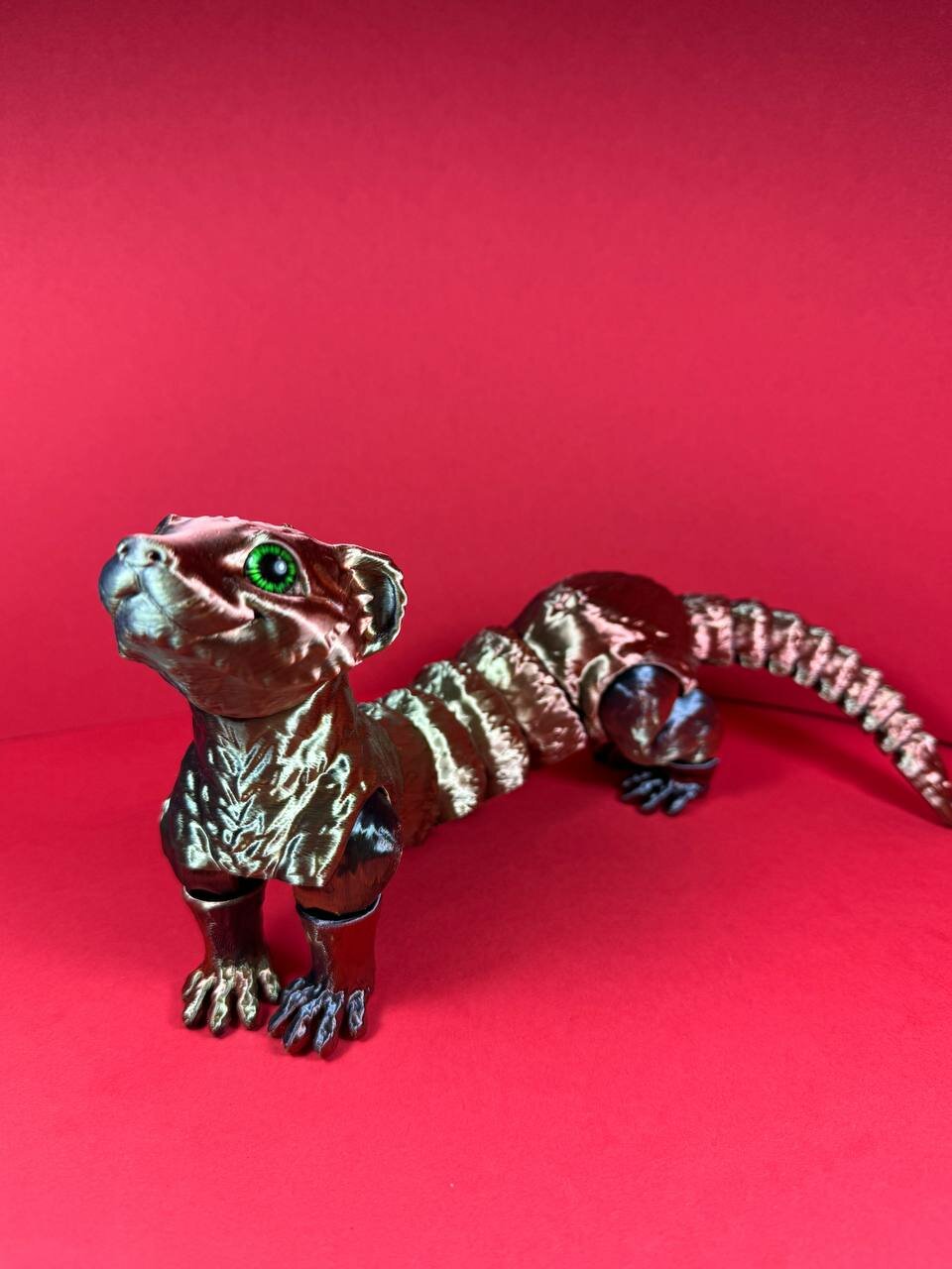 Игрушка Хорёк подвижный 3D, антистресс