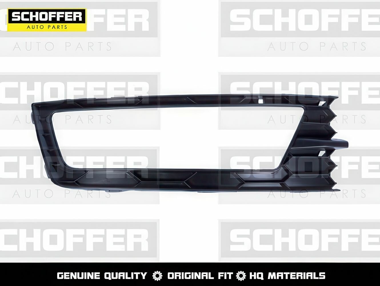 Рамка облицовка ПТФ правая, для Шкода Рапид I 2012-2017 Skoda Rapid I 2012-2017, артикул SHF-02253, производителя SCHOFFER