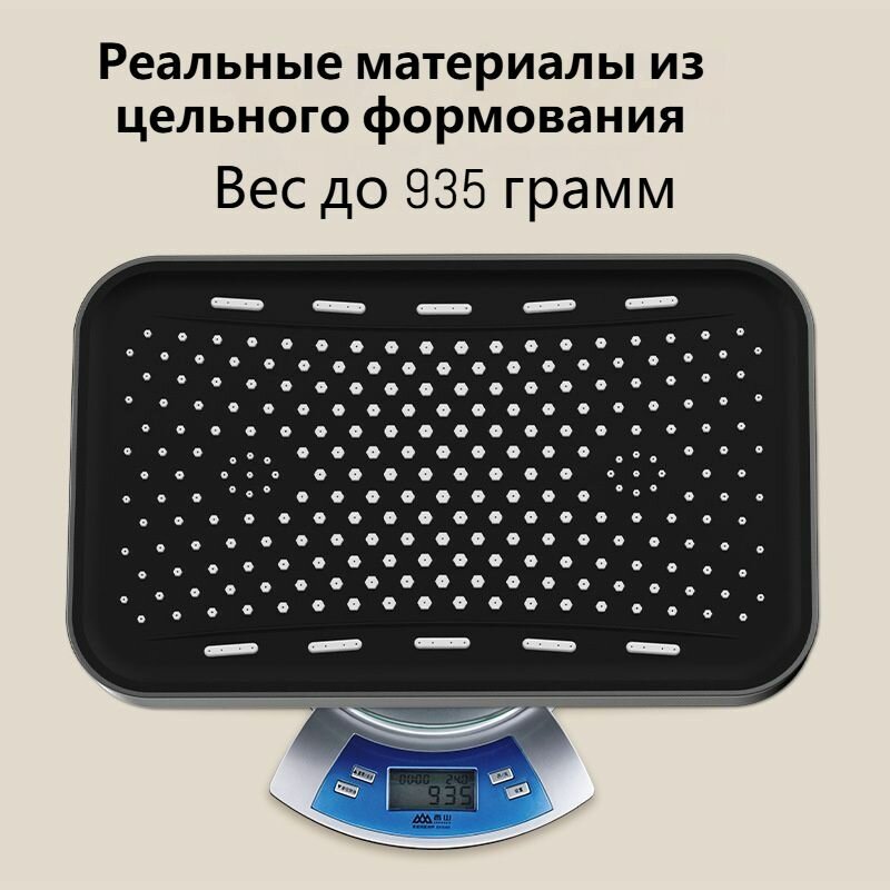 Лейка для душа Лейка для душа изготовлена из ударопрочного ABS-пластика и силикона, — фото 1