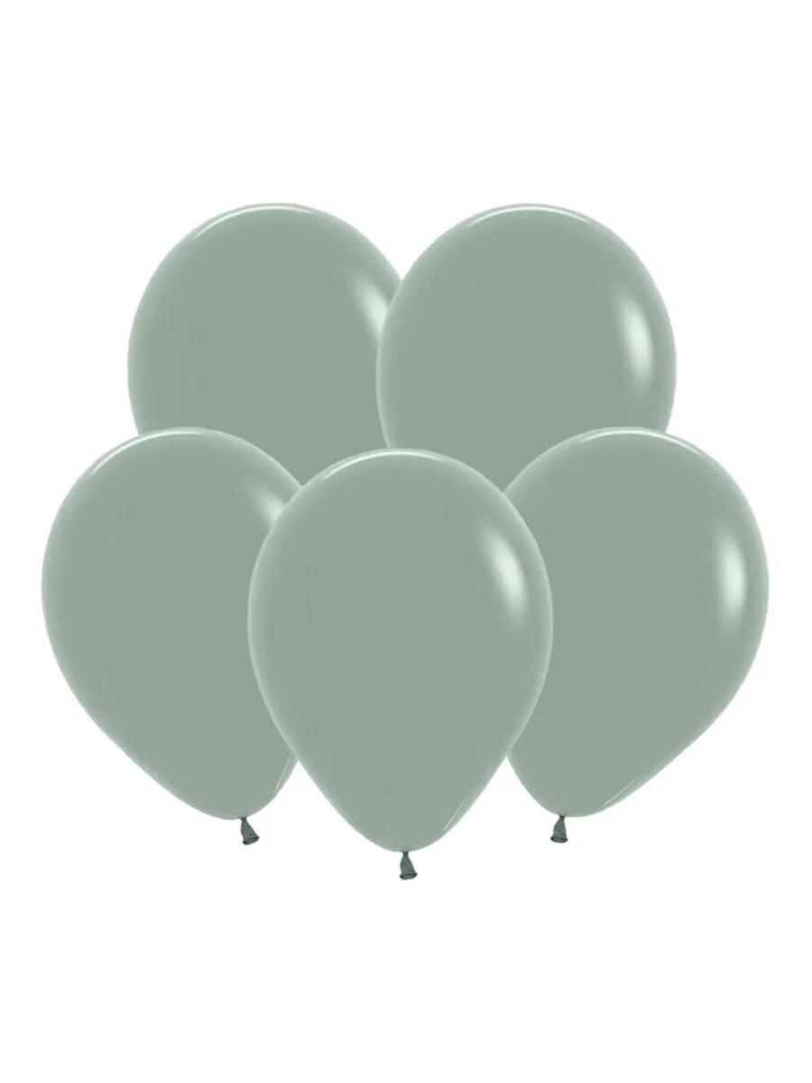 Лавровый лист, Пастель / Laurel green, латексный шар (5"/12,5 см ) 100 шт. / SEMPERTEX, Колумбия