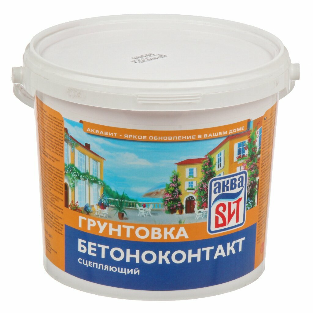 Грунтовка АкваВИТ Бетоноконтакт, 5 л, сцепляющая