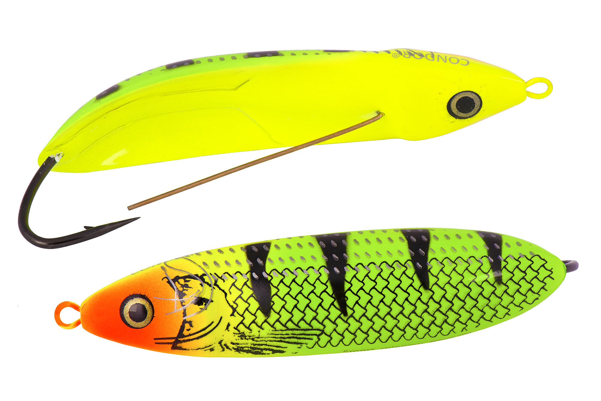 Блесна-незайцепляйка "Condor" Smart minnow, 80 мм, 20 гр, цвет CLT #03