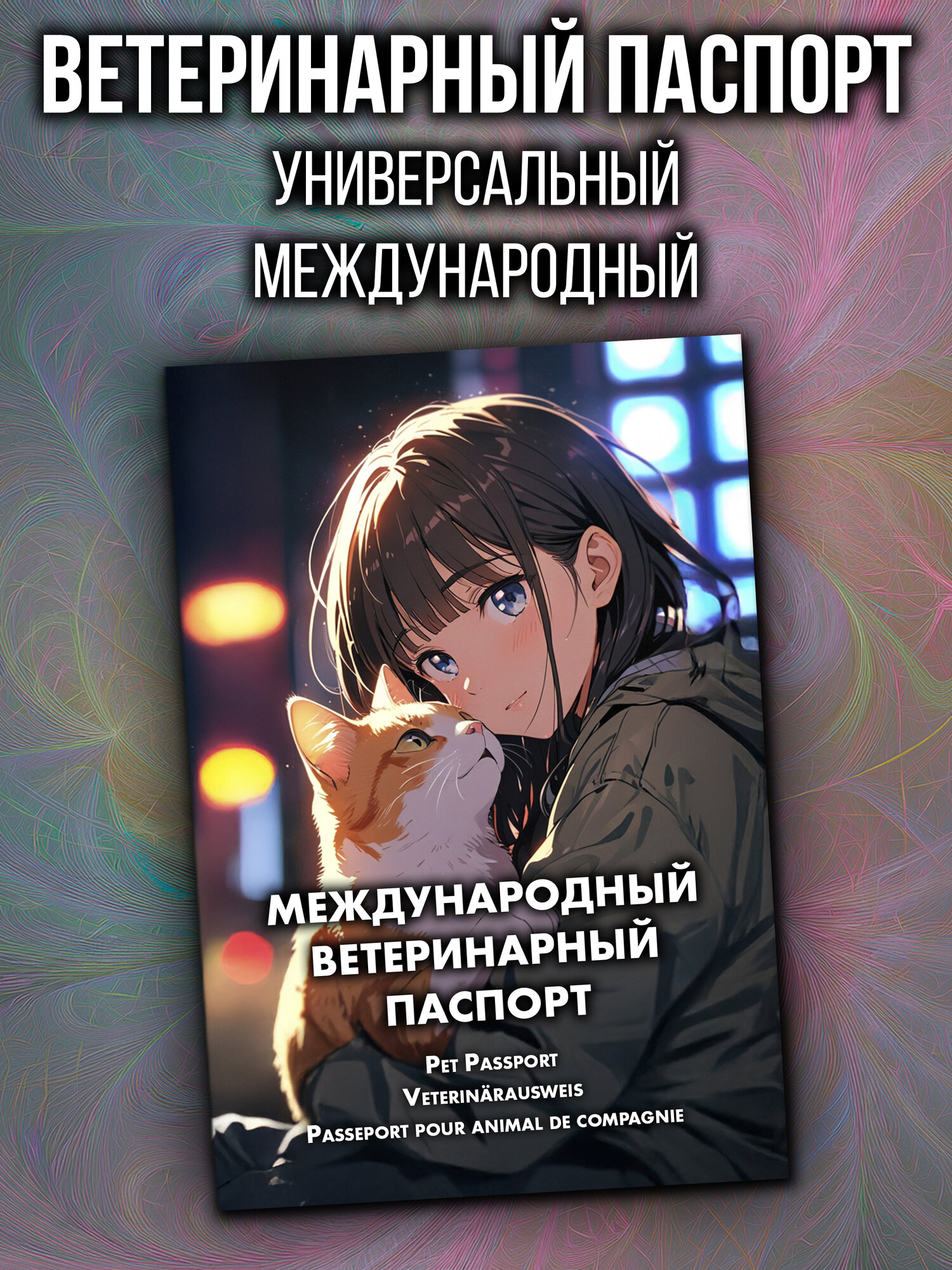 Ветеринарный паспорт для кошек, собак и любых других домашних животных, международный