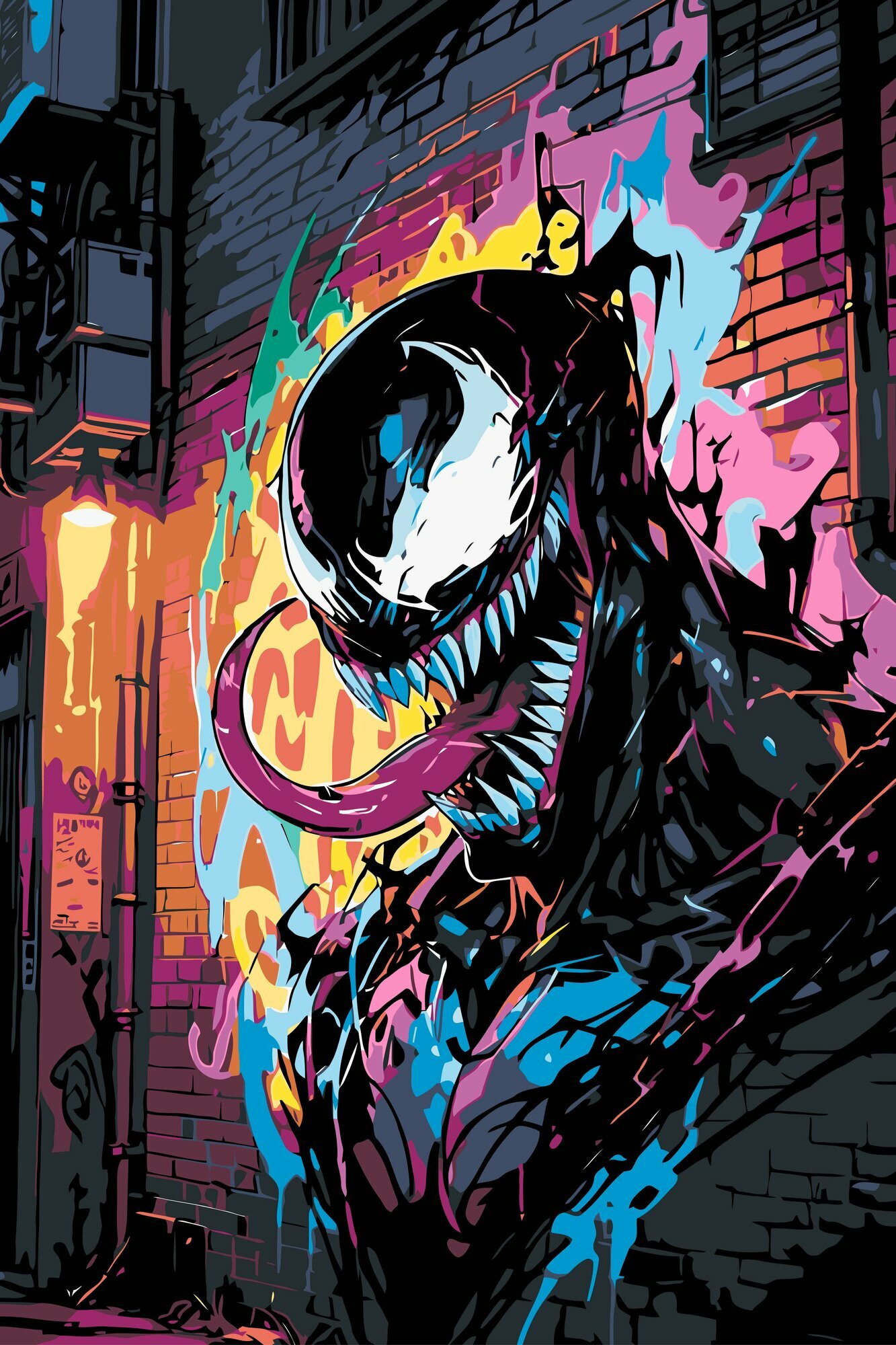 Картина по номерам Z-612 "Веном" 40x60