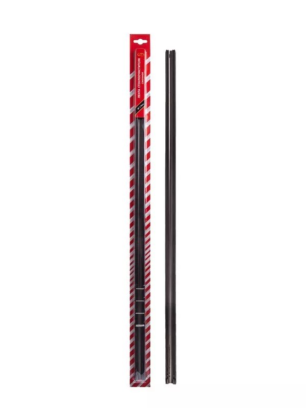 Лента с/о 70 см (графит) для бескаркас. и каркас. щеток 2шт. блистер (AUTOVIRAZH) AV-002822