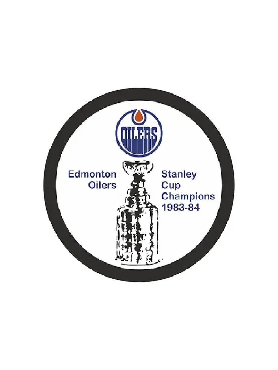 Шайба НХЛ Champions 1983-84 Эдмонтон 1-ст.