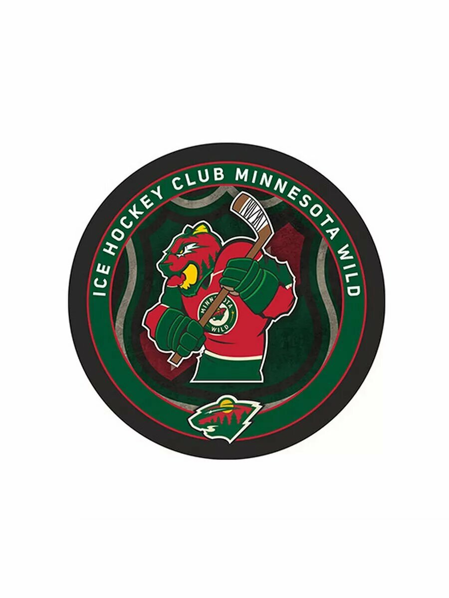 Шайба НХЛ Mascot 2022 Миннесота 1-ст.