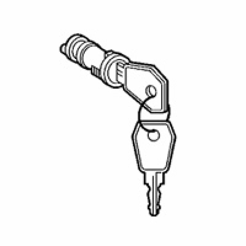 Замок для двери распределительного электрощита Ekinoxe 1х13M Legrand 01391