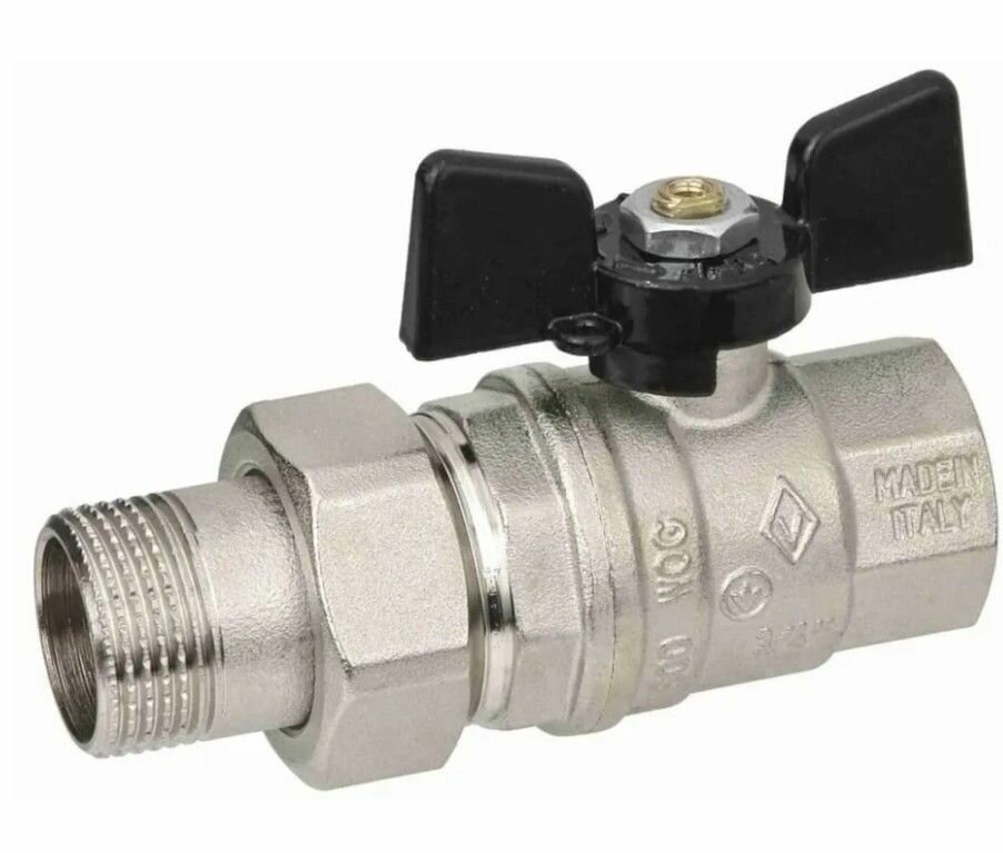 Кран шаровый с американкой Bugatti 322-1/2