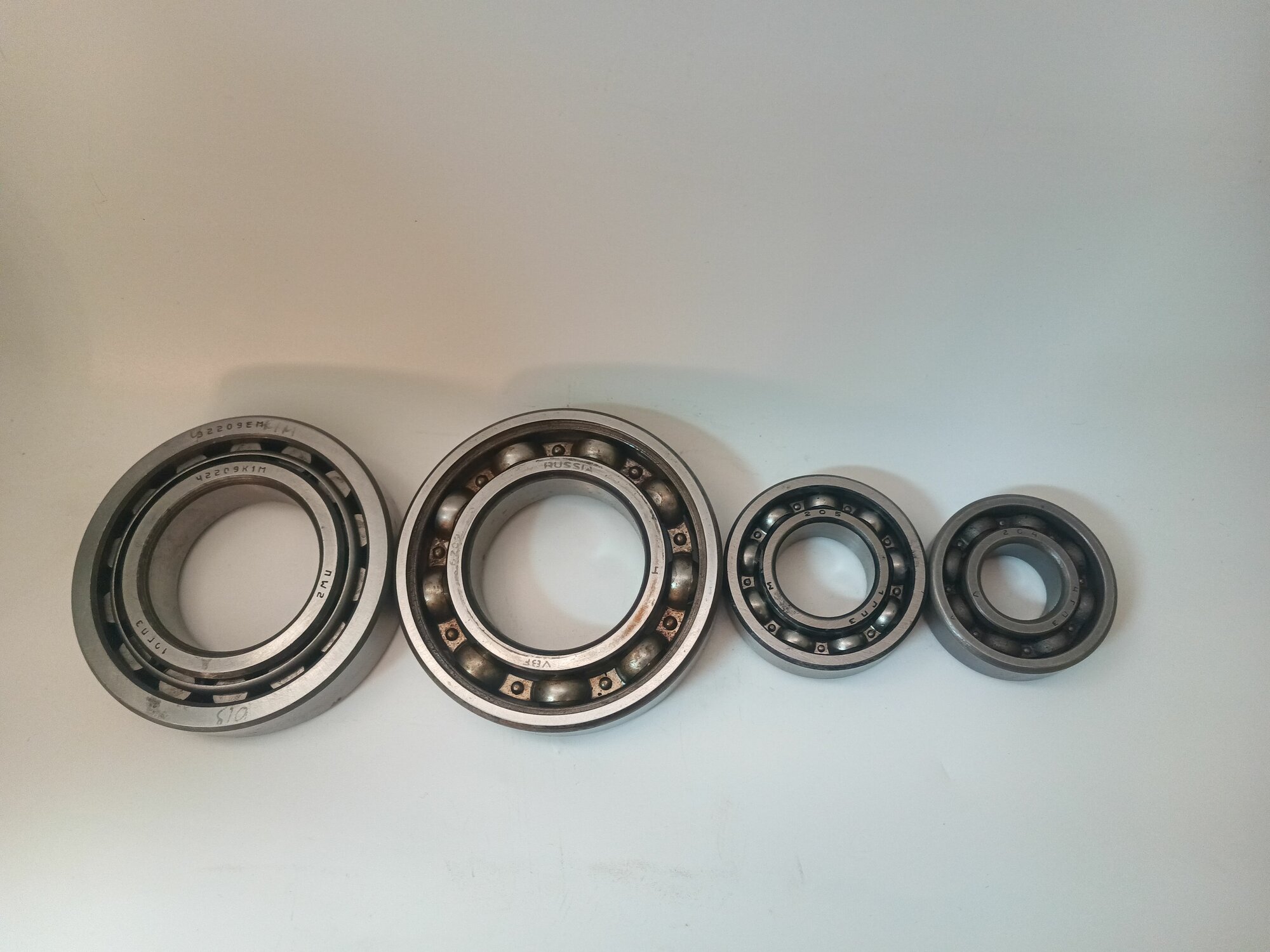 Комплект Подшипников СССР на Двигатель Днепр.