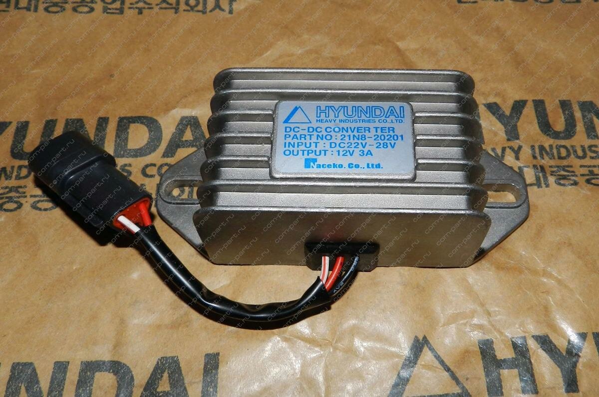 Конвертер (преобразователь) HYUNDAI 21N8-20201 DC-DC CONVERTER ASSY