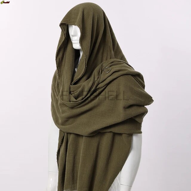 Готические плащи-накидки для косплея green scarf