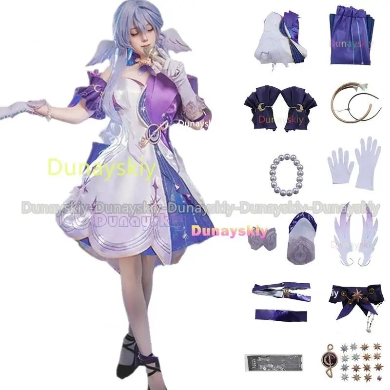 Honkai Star Rail Робин Косплей костюм XL, C1