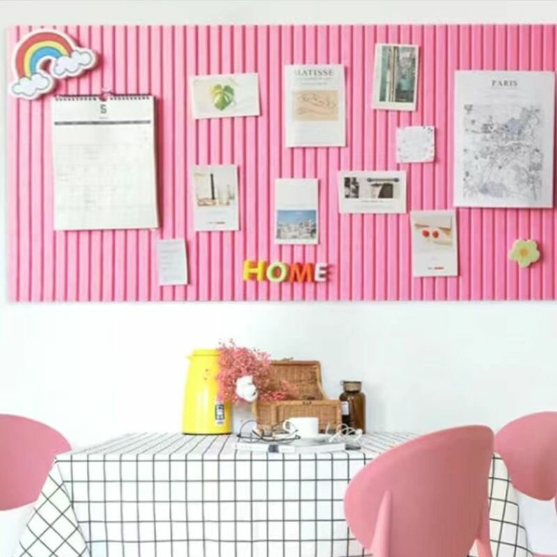 Доска для заметок на стену из ЭКО-войлока, Фетровая фотостена, Большой размер 80*120CM