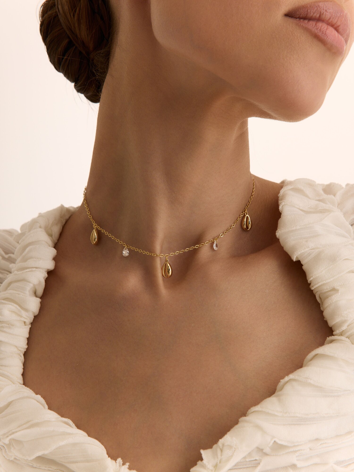 Цепь Edalin JEWELRY, 1 шт., длина 36 см, золото — фото 1